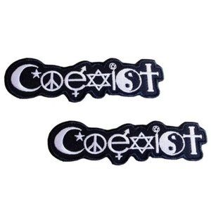 Other | New Coexist Iron On Patches Applique Badges | Poshmark